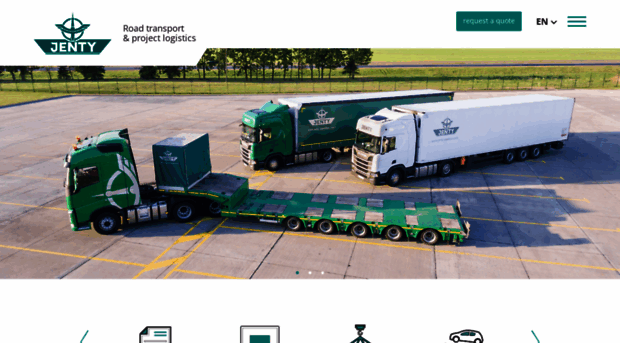 jenty-spedition.com - JENTY Road transport & project... - JENTY Spedition