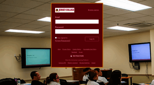jerseycollege.instructure.com - Canvas Login | Instructure ...