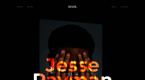 jesserayman.webflow.io - Jesse Rayman© - Webflow HTML W... - Jesse ...