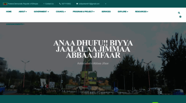 jimma.gov.et - Welcome to Jimma | Jimma | Gov... - Jimma