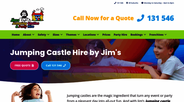 jimscastles.com.au - Jumping Castle Hire Australia ... - Jim S Castle