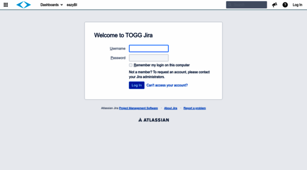 jira.togg.com.tr - Log in - TOGG Jira - Jira TOGG