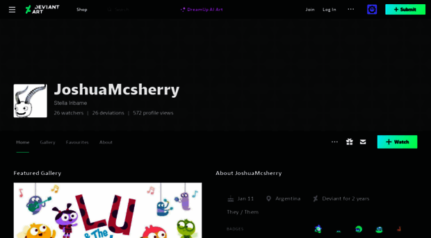 joshuamcsherry.deviantart.com - JoshuaMcsherry User Profile ...