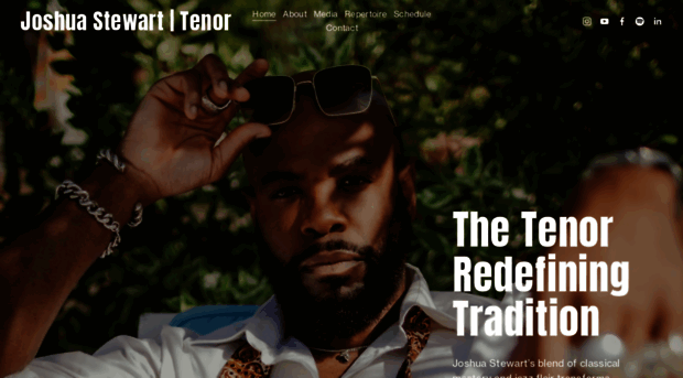 joshuasstewart.com - Joshua Stewart | Tenor - Joshua S Stewart