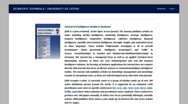 journal.lu.lv - Scientific Journals – Universi... - Journal Lu