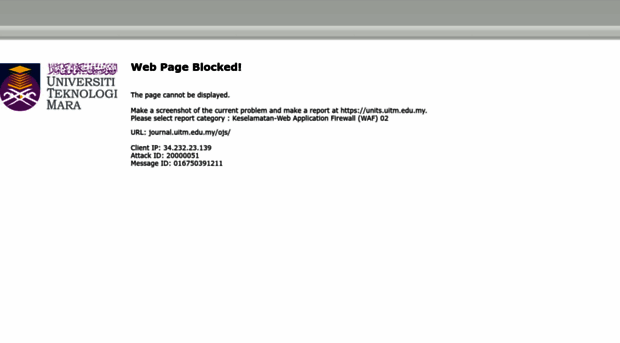 journal.uitm.edu.my - UiTM Journal - Journal UiTM