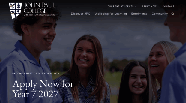 jpc.vic.edu.au - Homepage - John Paul College V... - Jpc VIC
