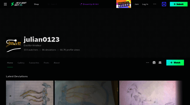 julian0123.deviantart.com - julian0123 - Hobbyist, Writer ... - Julian 0123 Deviant Art