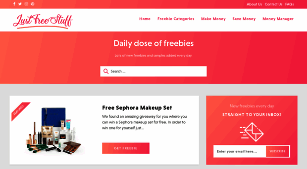 justfreestuff.co.uk - Just Free Stuff | UK Freebies,... - Just Free Stuff
