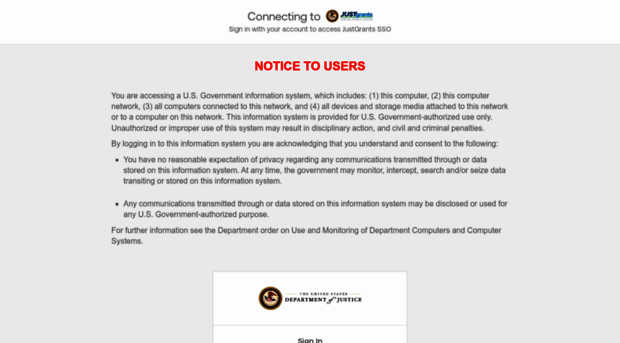 justgrants.usdoj.gov - JustGrants Login | U.S. Depart... - Just Grants ...