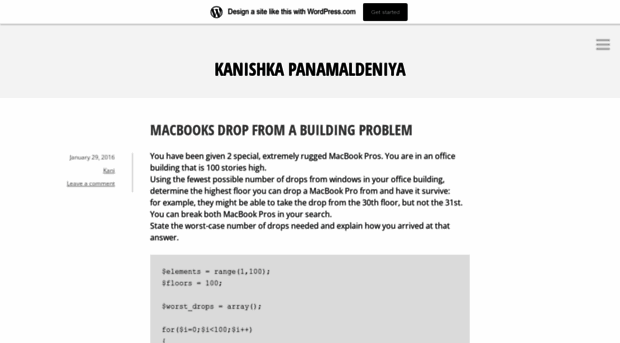 kanishkapanamaldeniya.wordpress.com - kanishka panamaldeniya - Kanishka ...