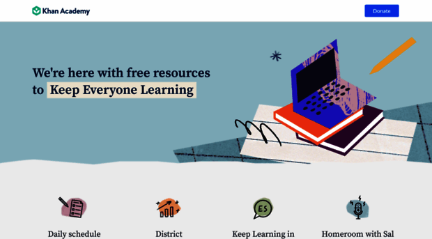 keeplearning.khanacademy.org - Keep Everyone Learning with Kh... - Keep Learning Khan Academy