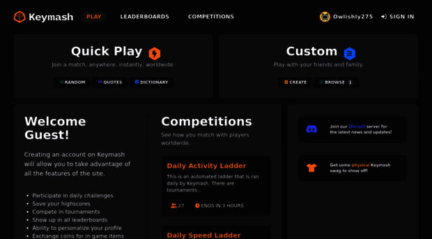 keymash.io - Keymash