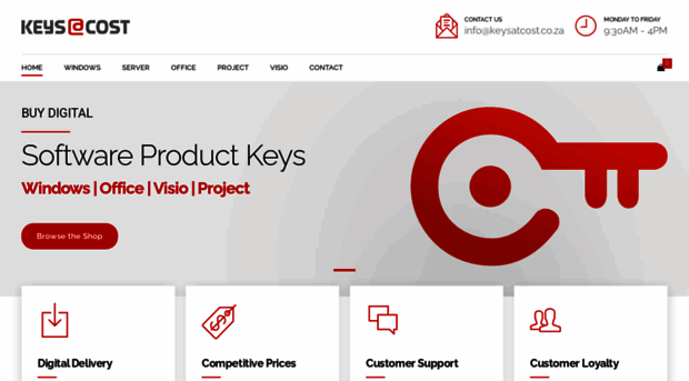 keysatcost.co.za - Software Product Keys and Lice... - Keys At Cost