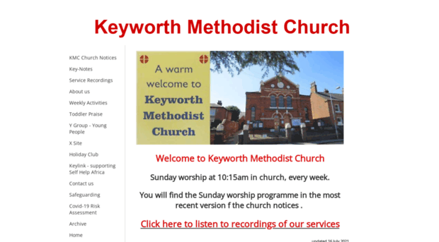 keyworthmethodistchurch.yolasite.com - Keyworth Methodist Church ...