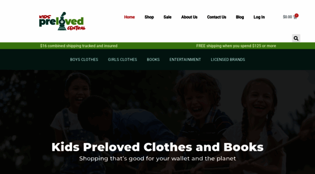 kidsprelovedcentral.com.au - Preloved Clothes and Books | K... - Kids ...