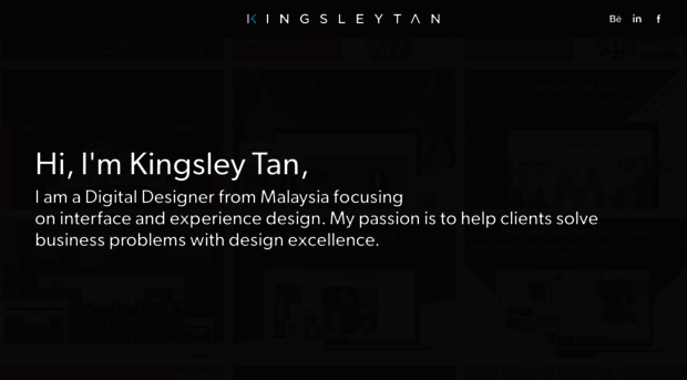 kingsleytan.myportfolio.com - Kingsley Tan Portfolio - Kingsley Tan My ...