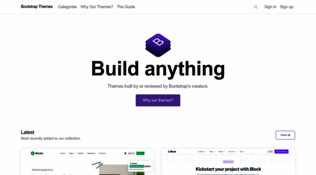 kinsta.getbootstrap.com - Bootstrap Themes Built & Curat... - Kinsta ...