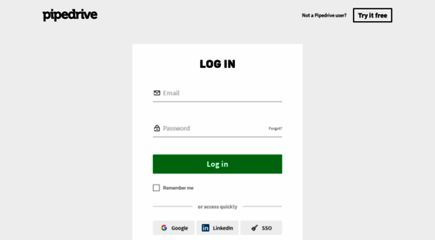 kitcaster.pipedrive.com - Log in - Kitcaster Pipedrive