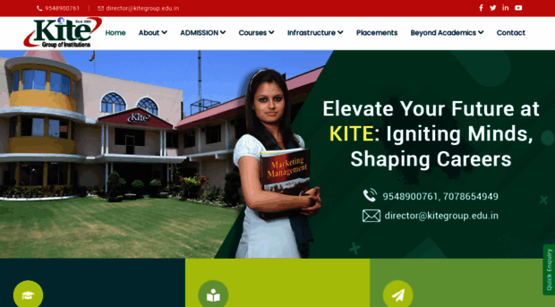 kitegroup.edu.in - Kite Group Meerut, Kite Instit... - Kite Group Edu
