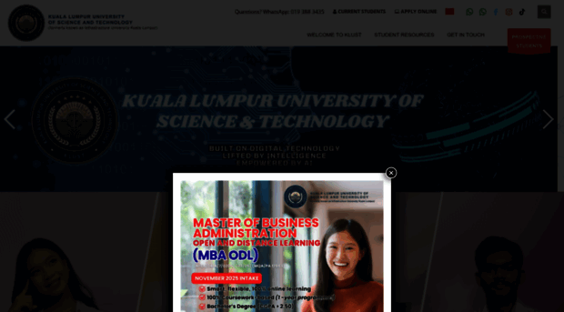 klust.edu.my - Kuala Lumpur University of Sci... - KLUST