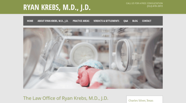 krebslaw.com - Ryan Krebs, M.D., J.D. – Austi... - Krebs Law