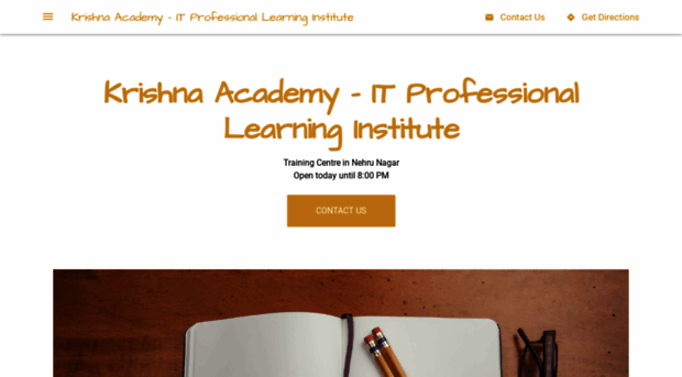 krishna-academy-it-professional-learning.business.site - Krishna Academy - IT Professio ...