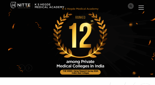 kshema.nitte.edu.in - K.S. Hegde Medical Academy Man... - Kshema Nitte Edu