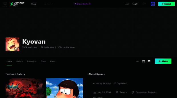 kyoichii.deviantart.com - Kyovan - Hobbyist, Digital Art... - Kyoichii ...