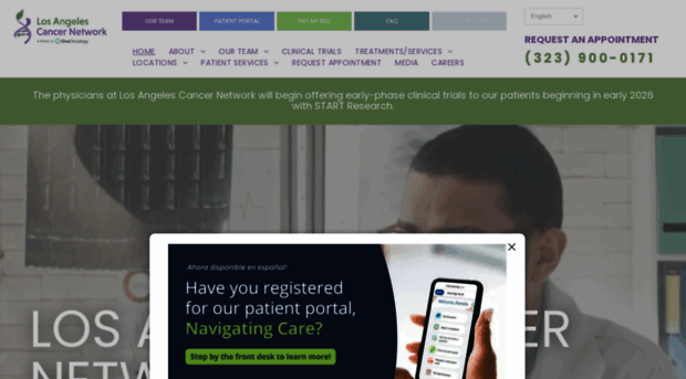 lacancernetwork.com - Home | Los Angeles Cancer Netw... - LA Cancer Network