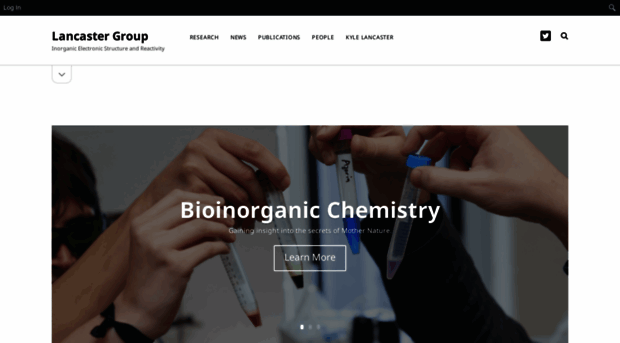 lancaster.chem.cornell.edu - Lancaster Group – Inorganic El ...