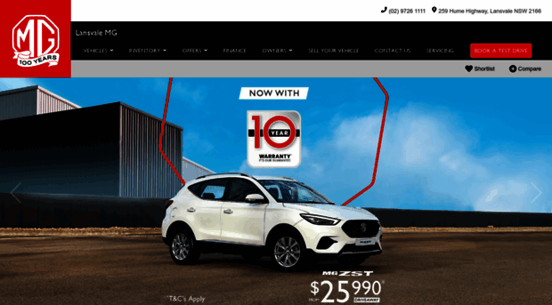 lansvalemg.com.au - Lansvale MG | Sydney | MG Cars... - Lansvale MG