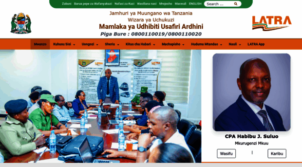 latra.go.tz - LATRA | Mamlaka ya Udhibiti Us... - LATRA