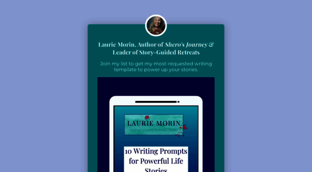 laurie-morin.ck.page - Laurie Morin, Author of Shero'... - Laurie Morin Ck