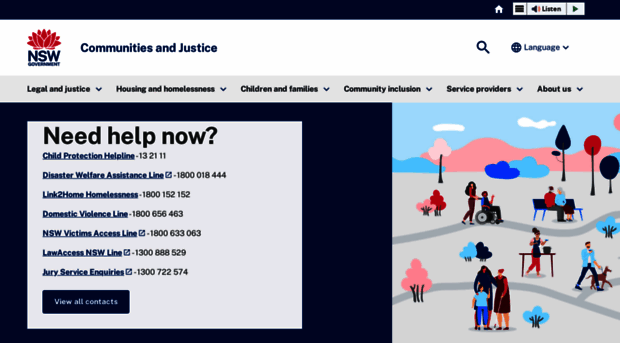 lawlink.nsw.gov.au - Communities and Justice - Lawlink Nsw Gov