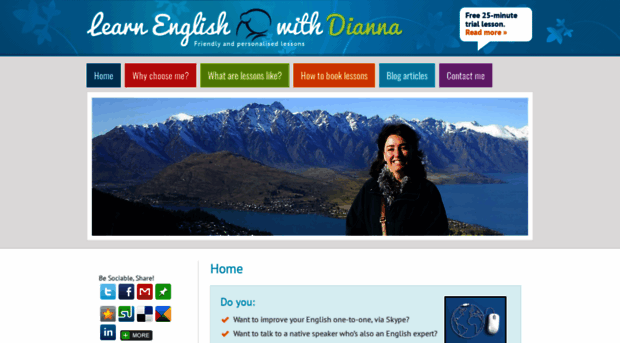 learnenglishwithdianna.co.nz - Learn English with Dianna Home ...