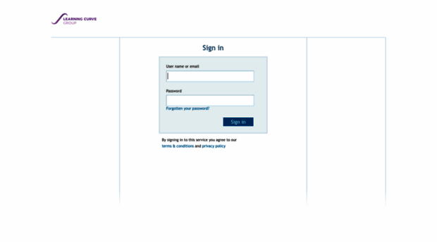 learningcurvegroup.aptem.co.uk - Learning Curve Group - Login ...