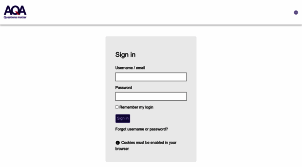 learningspace.aqa.org.uk - AQA: Log in to the site - Learningspace AQA