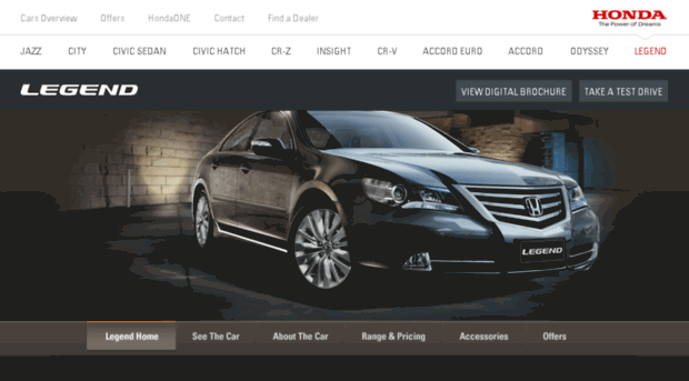 legend.honda.com.au - Official Honda Legend Site | H... - Legend Honda