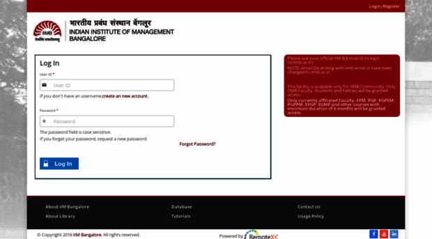 library-iimb-ac-in.iimb.remotexs.in - User Login | IIM Bangalore Rem ...