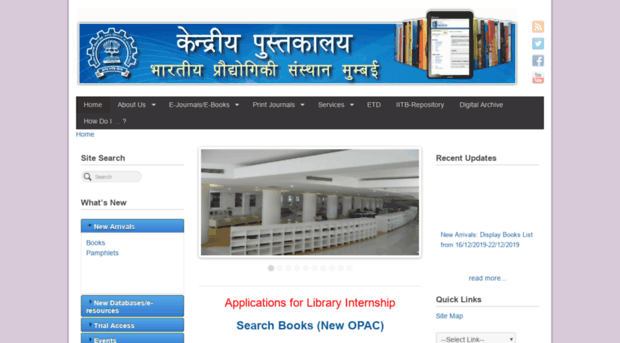 library.iitb.ac.in - Central Library IIT Bombay | L... - Library IIT B