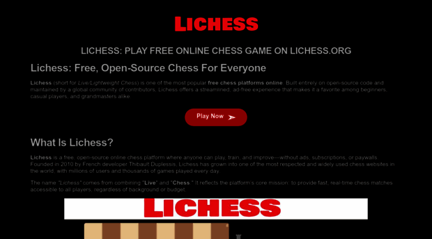 lichess.my - Lichess: Play Free Online Ches... - Lichess