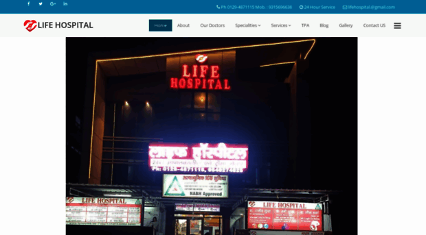 lifehospitalfaridabad.com - LIFE HOSPITAL - LIFE HOSPITAL Faridabad