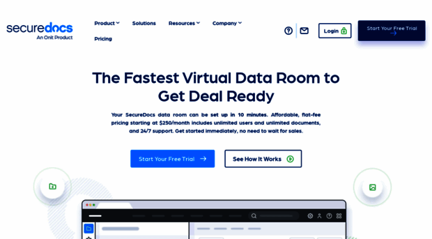 lifelearn.securedocs.com - Secure Virtual Data Room Servi... - Lifelearn Secure Docs