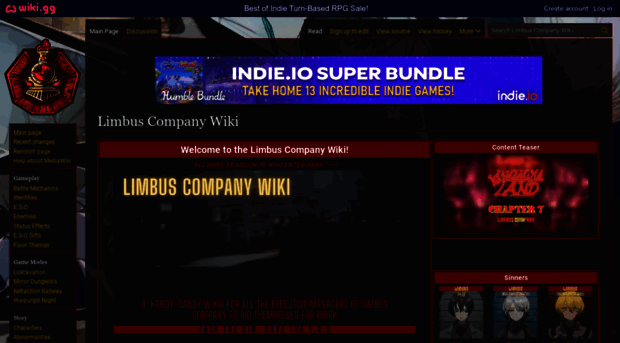 limbuscompany.wiki.gg - Limbus Company Wiki - Limbus Company Wiki