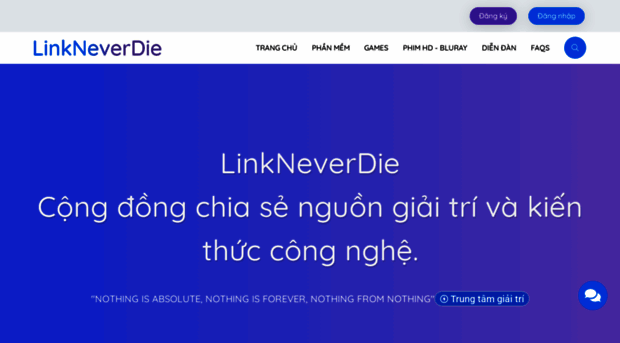 linkneverdie.net - LinkNeverDie - Cộng đồng chia ... - Link Never Die