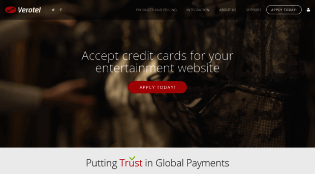 links.verotel.com - Homepage - Putting Trust in Gl... - Links Verotel