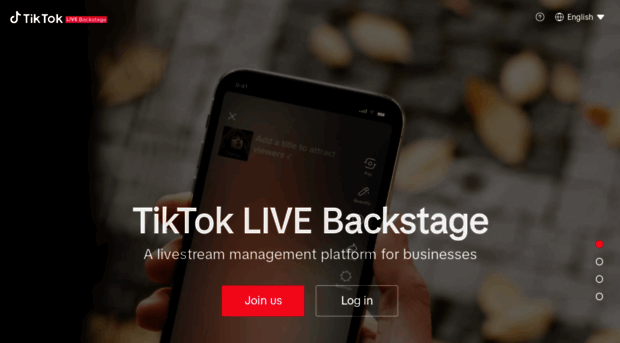 live-backstage.tiktok.com - LIVE Backstage - LIVE Backstage Tiktok