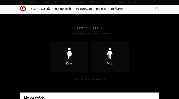 live.joj.sk - JOJ | Live | TV JOJ - Live JOJ