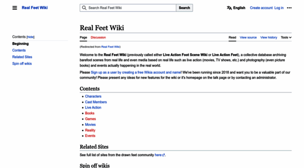 liveactionfeet.miraheze.org - Real Feet Wiki - Real Feet Wik ...
